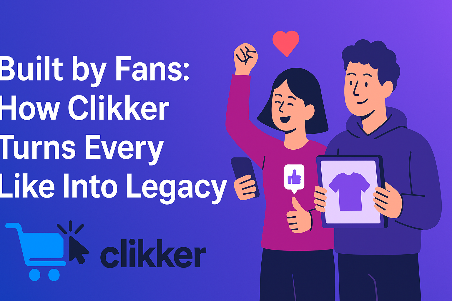 Built by Fans: How Clikker Turns Every Like Into Legacy | Clikker Blog